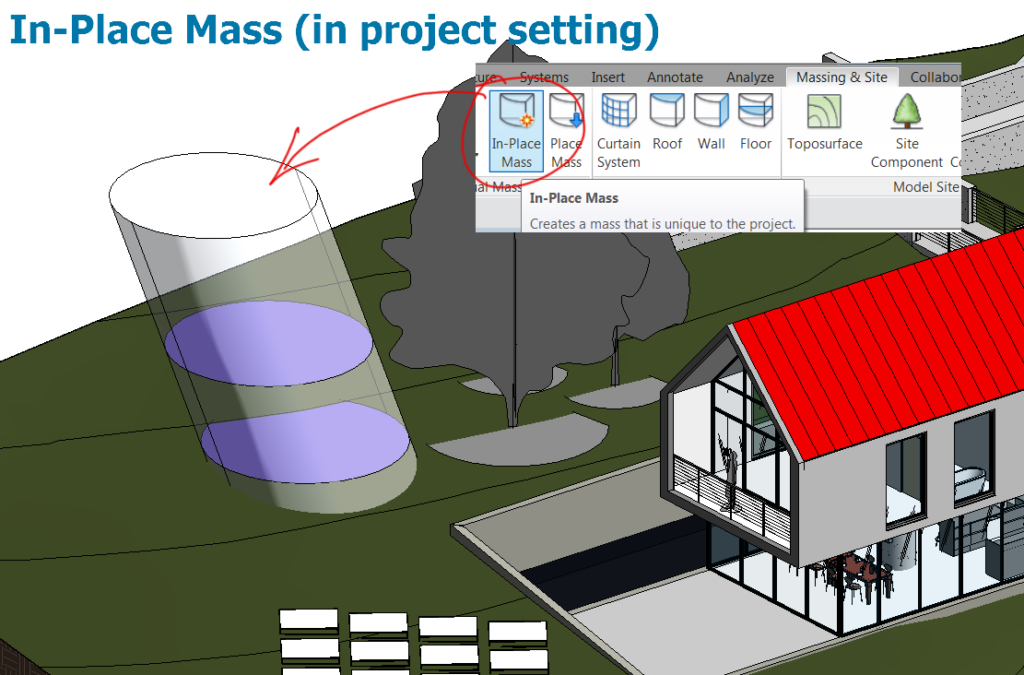Difference between Conceptual Massing Environment in Revit Project and ...